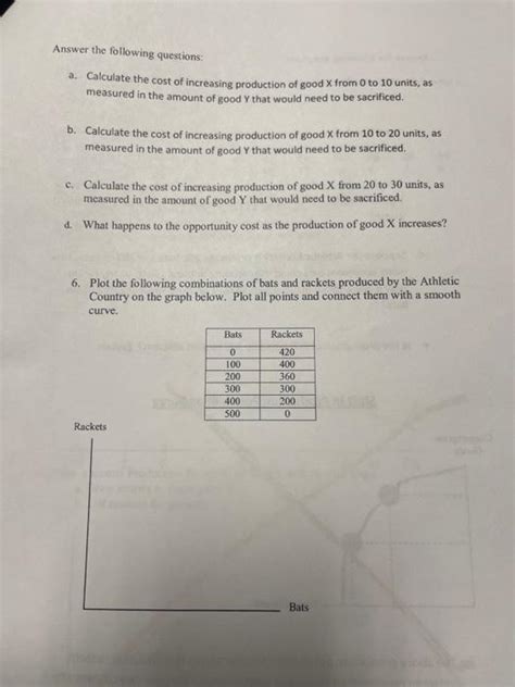 Solved Answer The Following Questions A Calculate The Cost Chegg Com