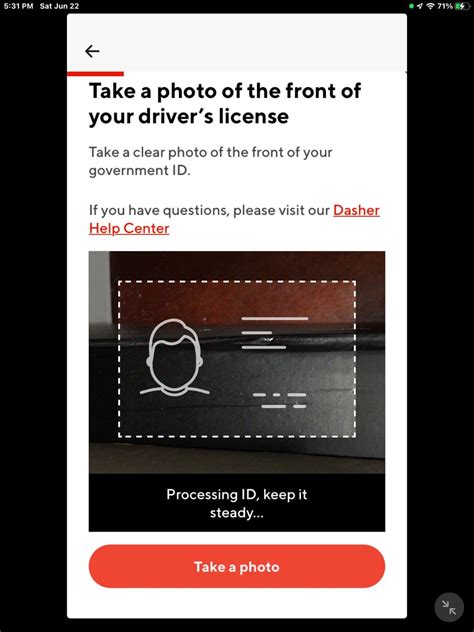 Identify verification. Any tips on how to get through this? : r/doordash_drivers