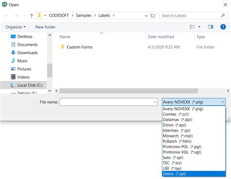 How Do I Import My Zpl Printer Code Into My Label Using Labelviewcodesoft · Customer Self Service