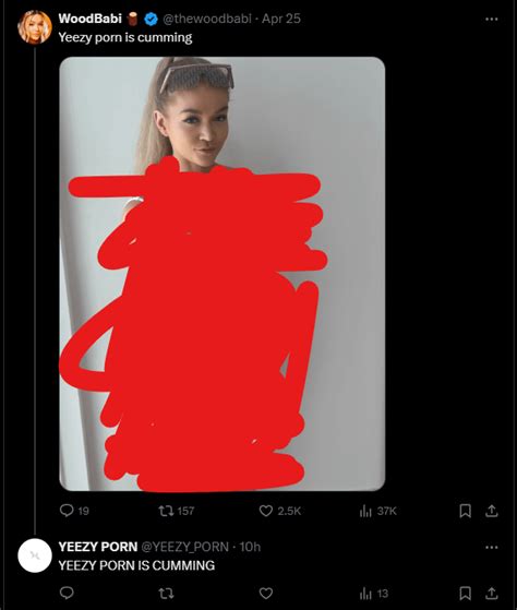 Yeezy Porn Twitter Account Replied To This Tweet Rgoodasssub