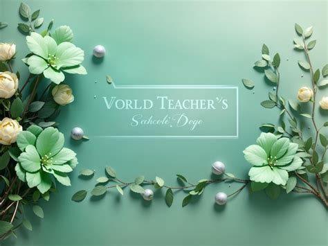 Premium Ai Image Teacher Educator Teaching Profession School