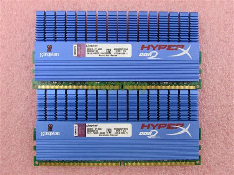 Kingston Khx8500d2t1k2 4g Hyperx T1 4gb 2 X 2gb Pc2 8500u Ddr2 1066 Memory Kit