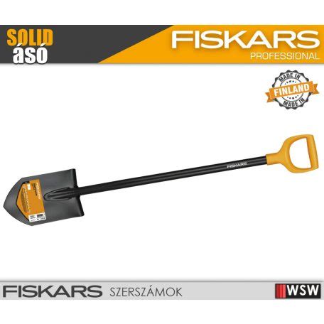 Fiskars SOLID prémium ásó - szerszám - munkaruha,munkavédelm