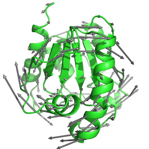Normal Modes Of A Protein — Springcraft Documentation