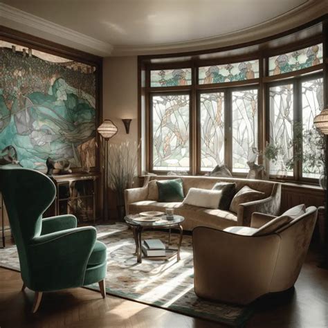 Whispers Of Grace Captivating Ways To Infuse Art Nouveau Interior