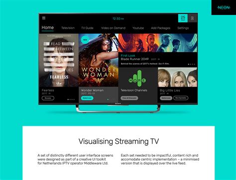 Visualising Streaming Tv On Behance