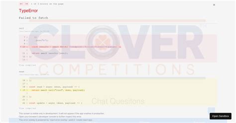 React Codesandbox