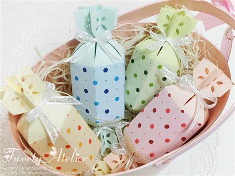 화이트데이 사탕포장사탕선물사탕모양 상자 도안으로 재미있게 포장해요~ 네이버 블로그