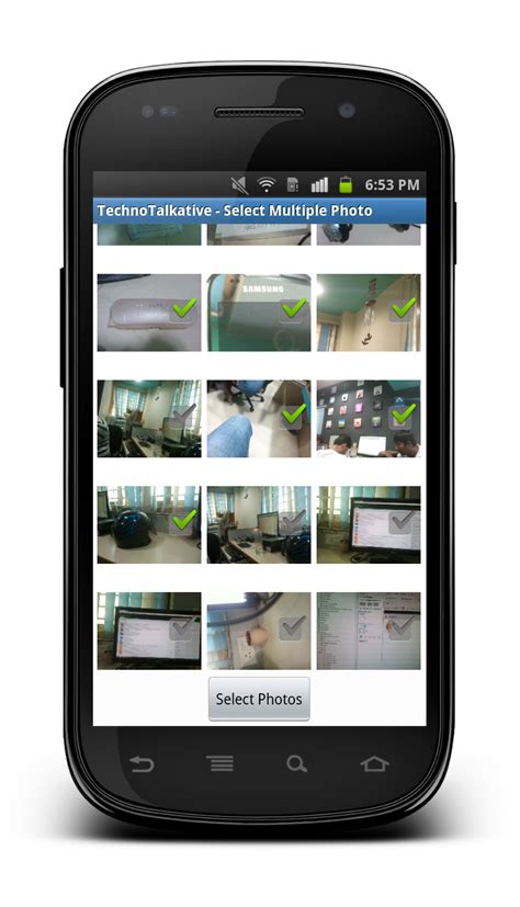 Android Select Multiple Photos From Gallery