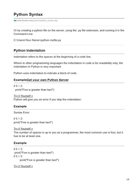 2 Python Syntax Pdf