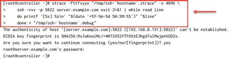 Capture Ssh Sshd Strace Logs Step By Step GoLinuxCloud