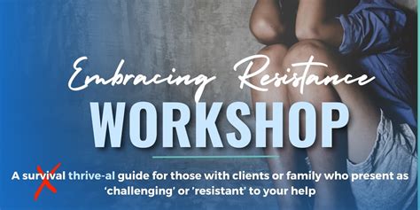 Embracing Resistance Workshop With Howard Glasser And Bart Traynor