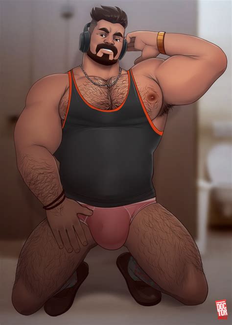 Rule 34 Armpit Armpit Hair Bara Beard Bulge Chest Hair Dad Bod Dead