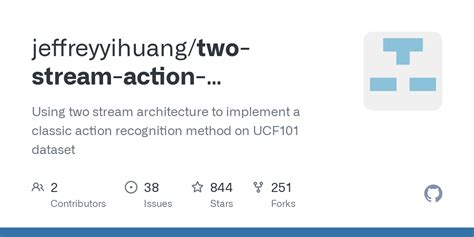 Github Jeffreyyihuangtwo Stream Action Recognition Using Two Stream
