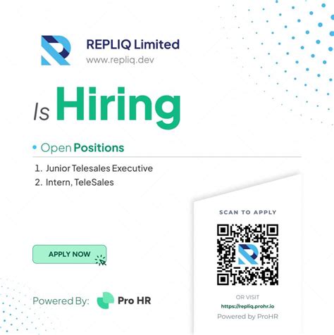 Pro Hr On Linkedin Repliq Limited Is Hiring Apply Now Gn2e52vj