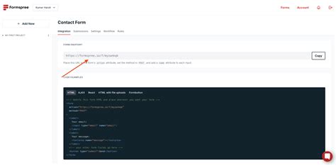 Adding A Form To Webflow Formspree
