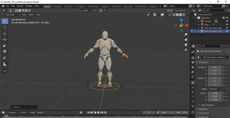 3d Model Mannequin 3d Model For Unreal Engine Or Unity Vr Ar Low