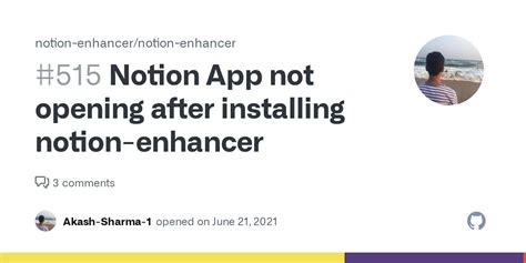 Notion App Not Opening After Installing Notion Enhancer · Issue 515