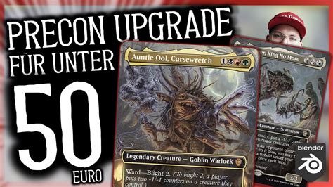 50 Euro Precon Upgrade Für Auntie Ool Cursewretch Commander Deck Aus