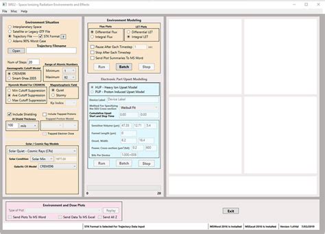 The Sire2 Graphical User Interface Gui Is Shown The Guis Panels Are