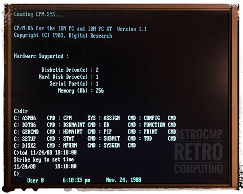 Software Cp M 86 Ibm Pc Retrocmp Retro Computing