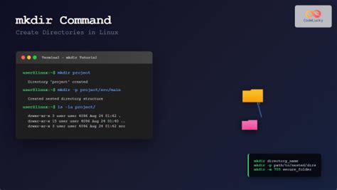 mkdir command linux complete guide to creating directories and