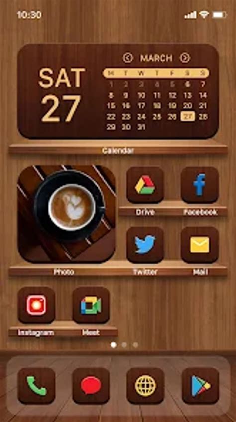 Wow Aesthetic Wood Icon Pack Para Android Descargar