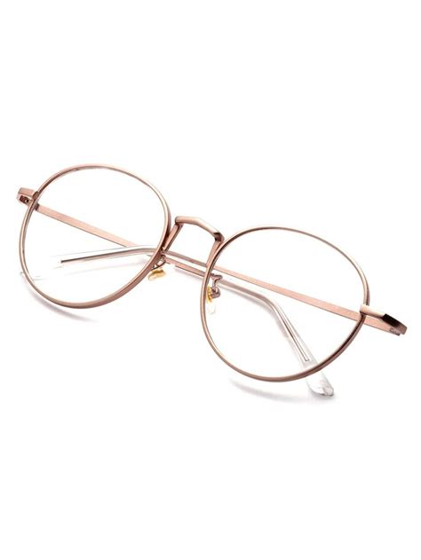 Rose Gold Delicate Frame Clear Lens Glasses Artofit