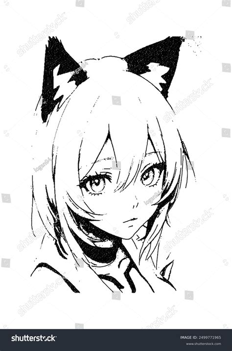 Anime Cat Ears Drawing