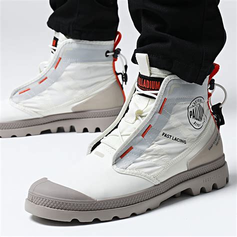Palladium - Boots Pampa Travel Lite 77039 Cream White ...