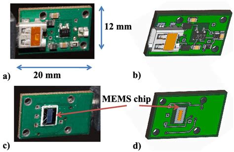 The Circuit Board For The Read Out Circuit A And C Show Photographs Download Scientific