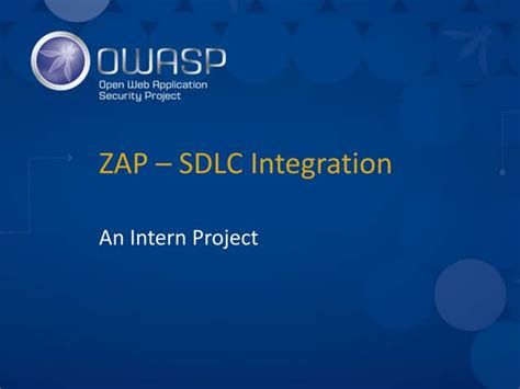 Scripts That Automate Owasp Zap As Part Of A Continuous Delivery
