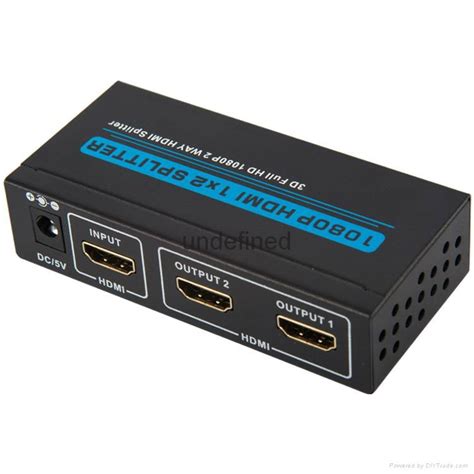 Hdmi Splitter 1X2 1 Input 2 Output Audio Splitter Box Cheap Price T 102 Justcig China