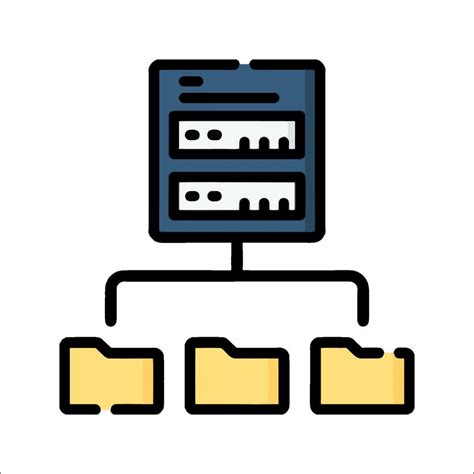 File Server Icon 52208917 Vector Art At Vecteezy