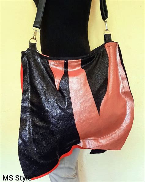 Асиметрична дамска чанта от естествена кожа Handmasters Bg