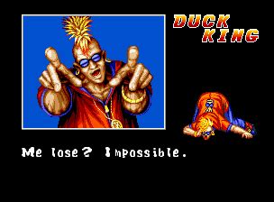 Duck King Fatal Fury Kof