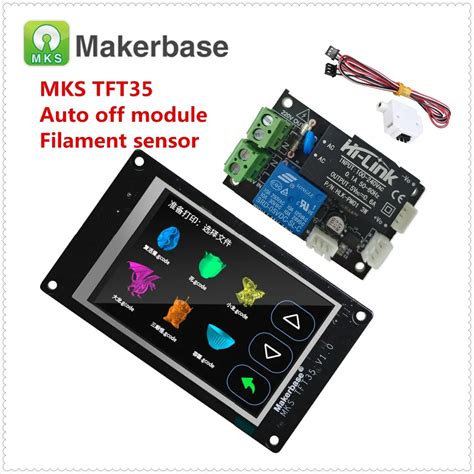 3d Printer Display Mks Tft35 Touch Screen Mks Pwc V2 0 Module