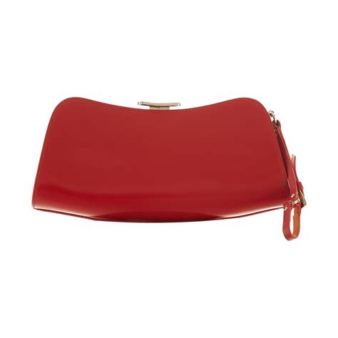 Dior Red Mini Bondage Wristlet Treasures Of Nyc