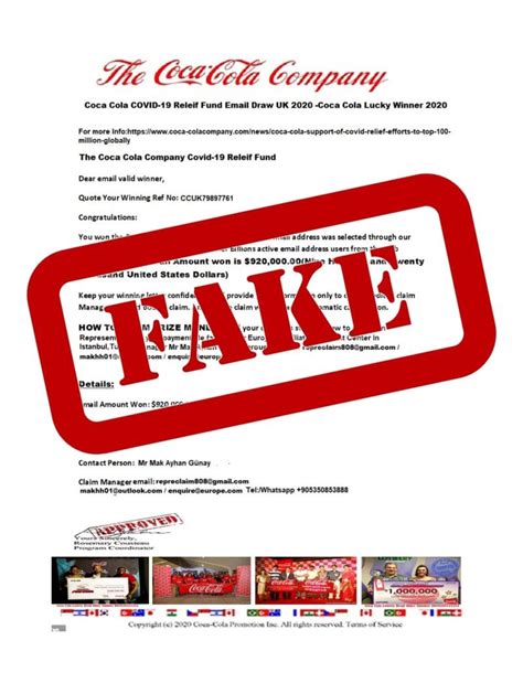 Fake News Alert Coca Cola Beverages Africa Kenya