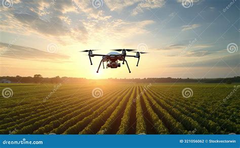 Agriculture Drone Using Lidar Scanning To Spray Fertilizer On The Tomato Fields Innovation Of