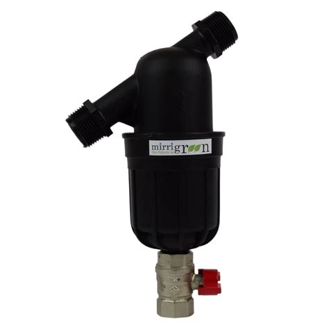 Irrigation Manual Purge Screen Filter 130 Microns 1 Inch Mini