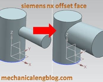 Siemens Nx How To Use Offset Face Command Mechanicaleng Blog