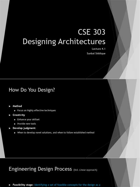 Lecture 41 Designing Architectures Pdf System Computing