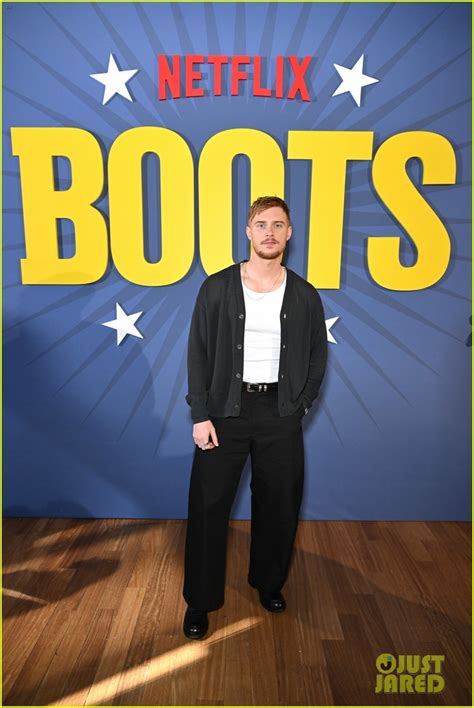Miles Heizer And Angus Obrien Put Arms On Display At Boots Celebration