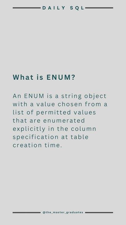 What Is Enum Shorts Youtube