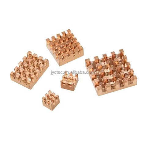 raspberry pi 5 copper heatsinks cooling cooler with thermal conductive