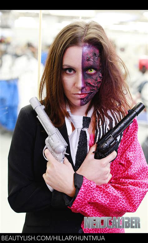 Gender Bent Batman Villains Two Face Hillary H S Hillaryhuntmua