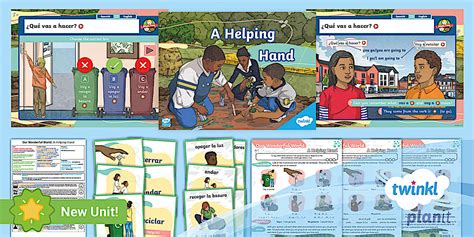 👉 Planit Year 6 Spanish Lesson A Helping Hand