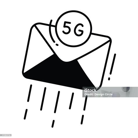 메일 보내기 낙서 아이콘 디자인 그림입니다 흰색 배경에 과학 기술 기호 Eps 10 파일 3차원 형태에 대한 스톡 벡터 아트 및 기타 이미지 3차원 형태 개념 뉴스