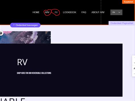 logo in header menu r wixhelp